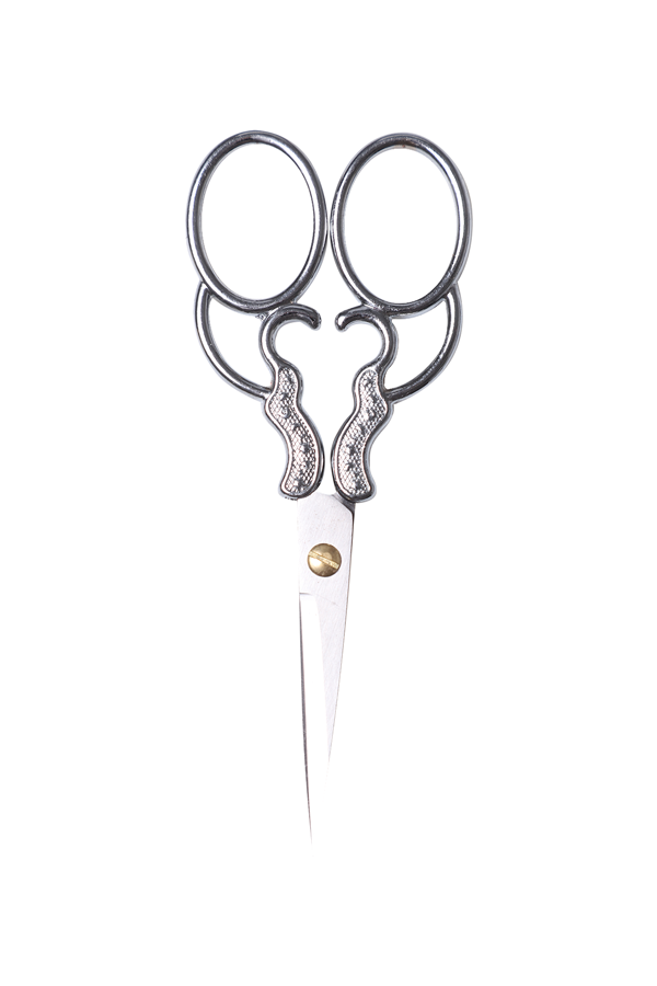 Antik Şekilli Gümüş Makas Makaslar SULTAN